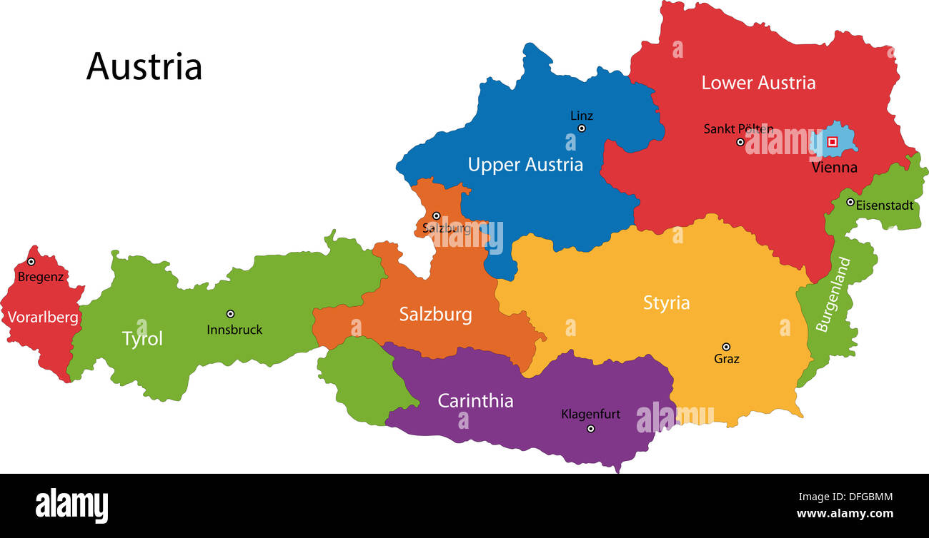 Austrian continent europe state austria hi-res stock photography and ...