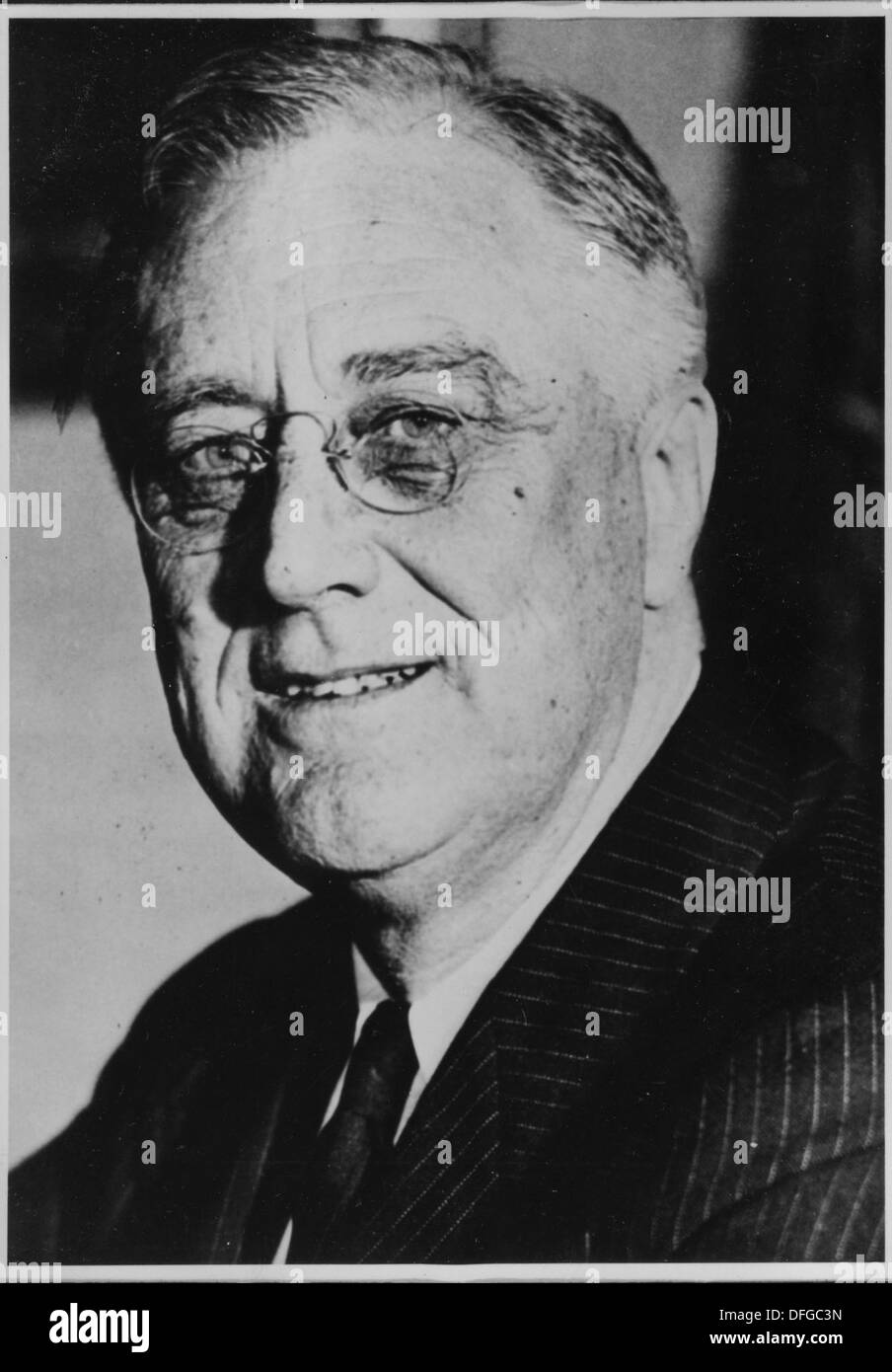 Photograph of Franklin D. Roosevelt, the 32nd President of the United ...