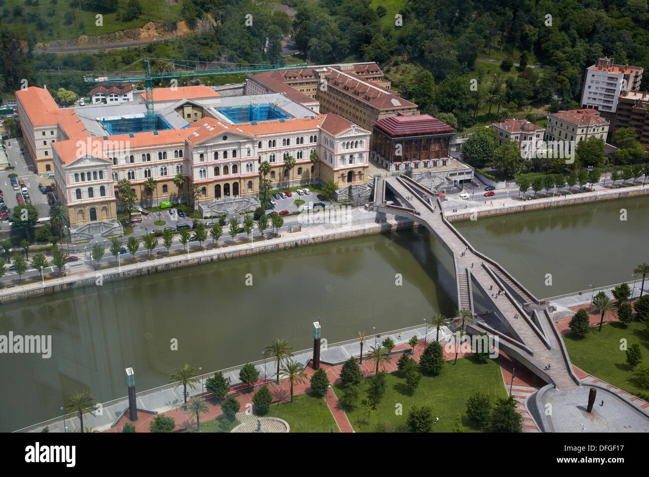 Pedro arrupe footbridge hi-res stock photography and images - Alamy