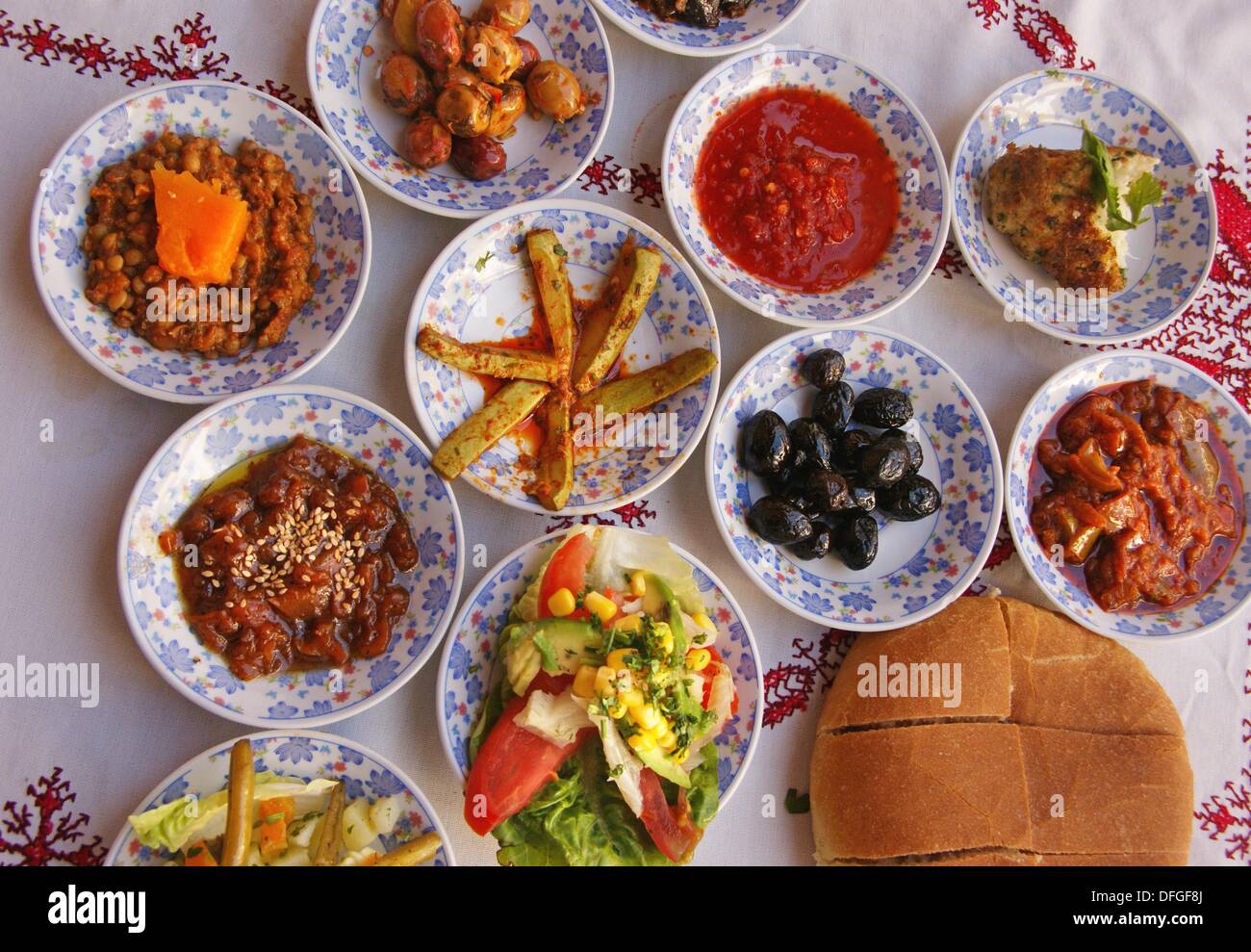 Moroccan salads hi-res stock photography and images - Alamy