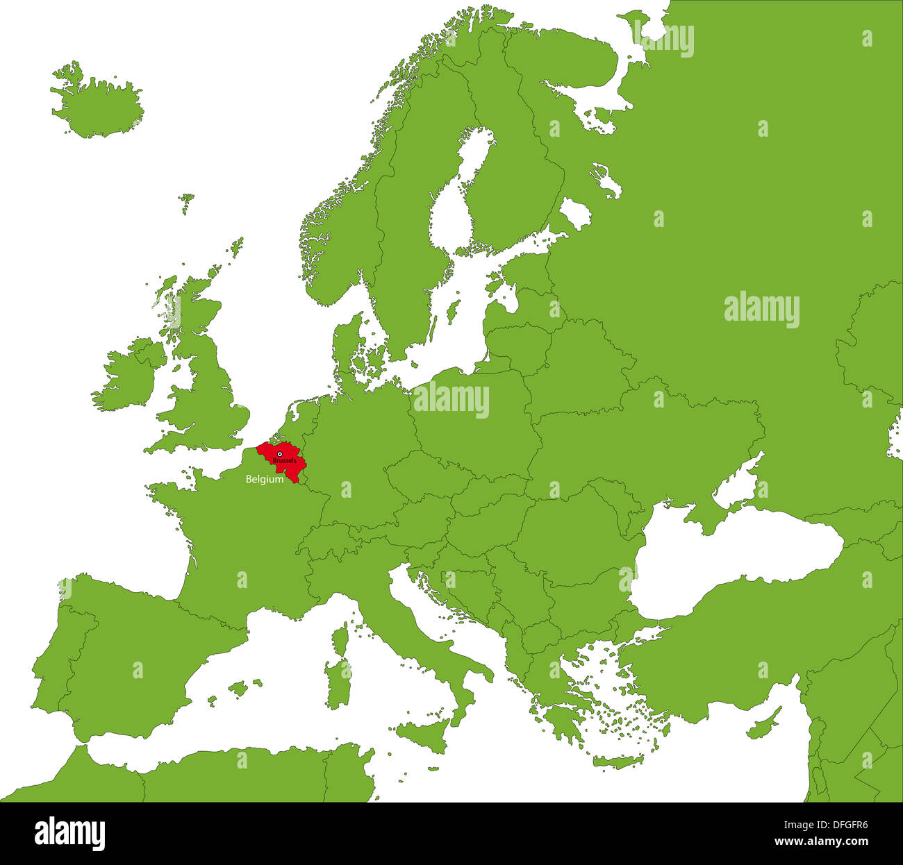 Belgium boundary hi-res stock photography and images - Alamy