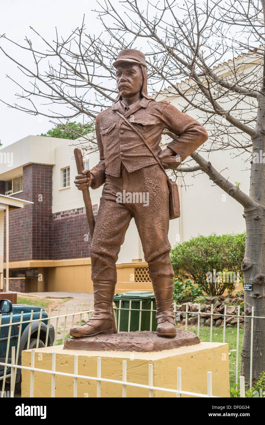 Statue of explorer and missionary, David Livingstone, outside the ...