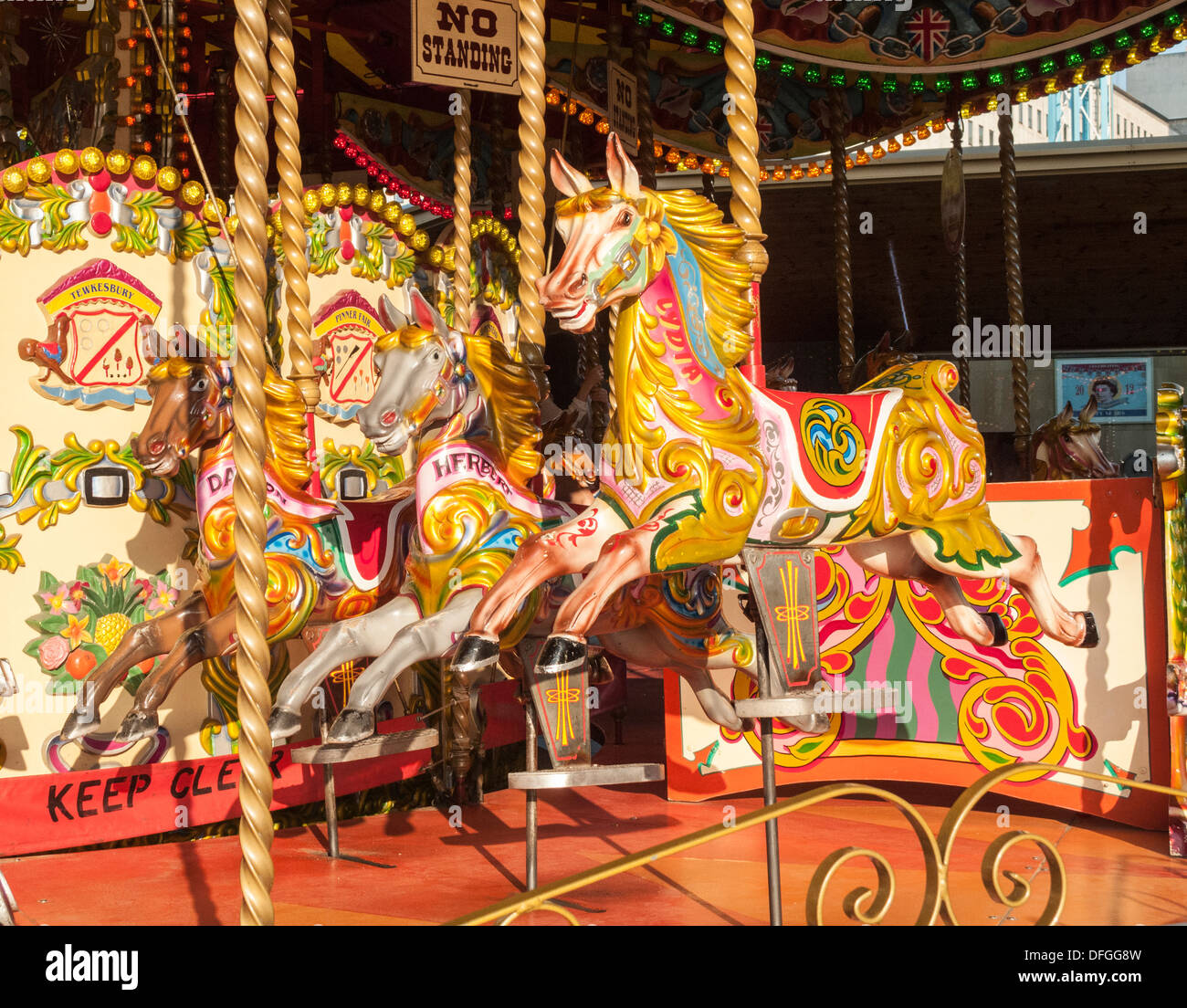 Merry go round london hi-res stock photography and images - Alamy