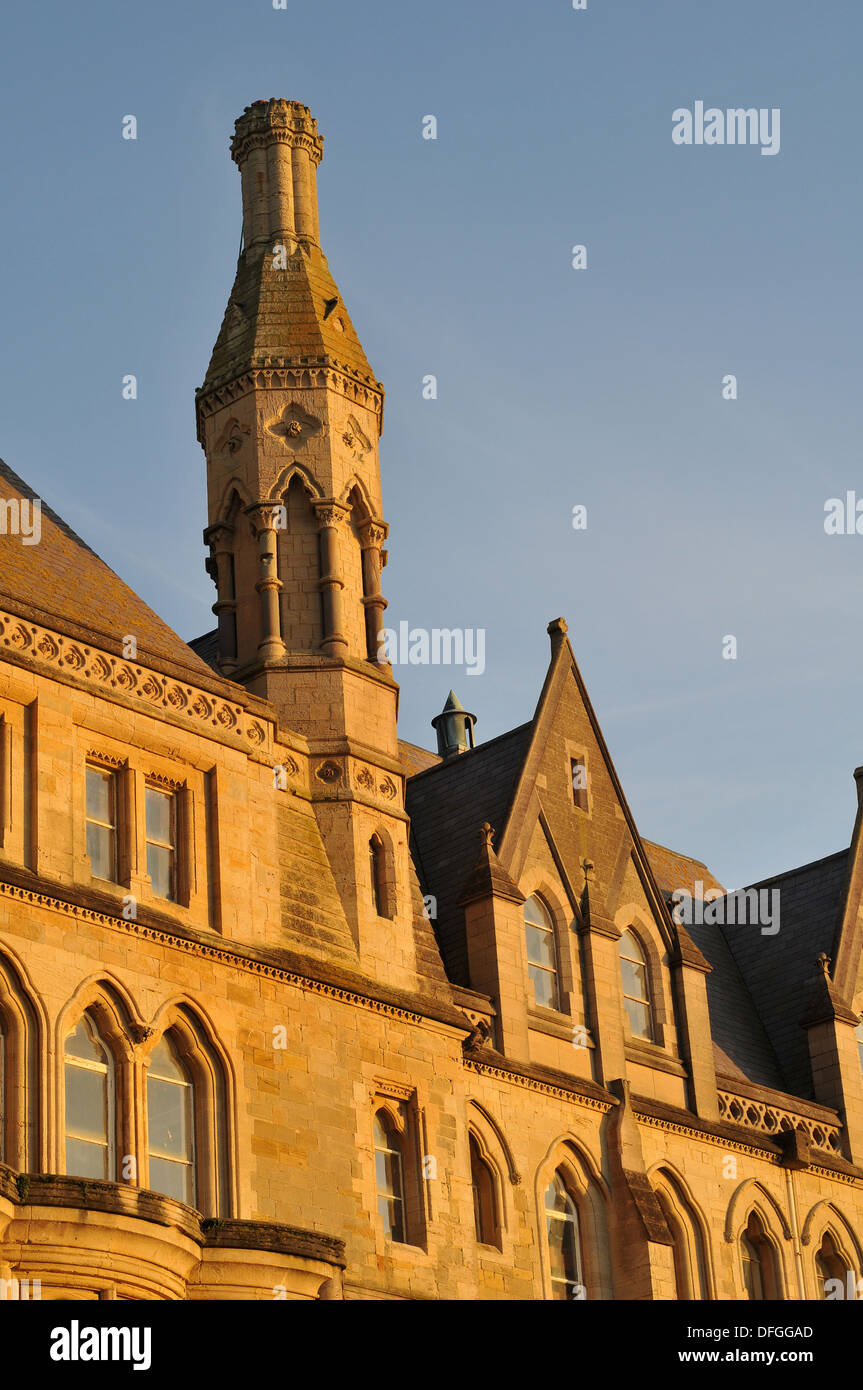 Old College, Aberystwyth. The original sea front home of Aberystwyth ...