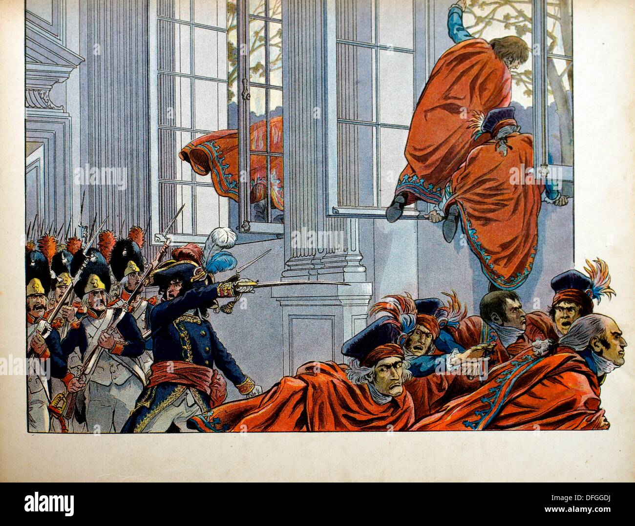 History-France- General Murat with 50 of his soldiers taking at Saint ...