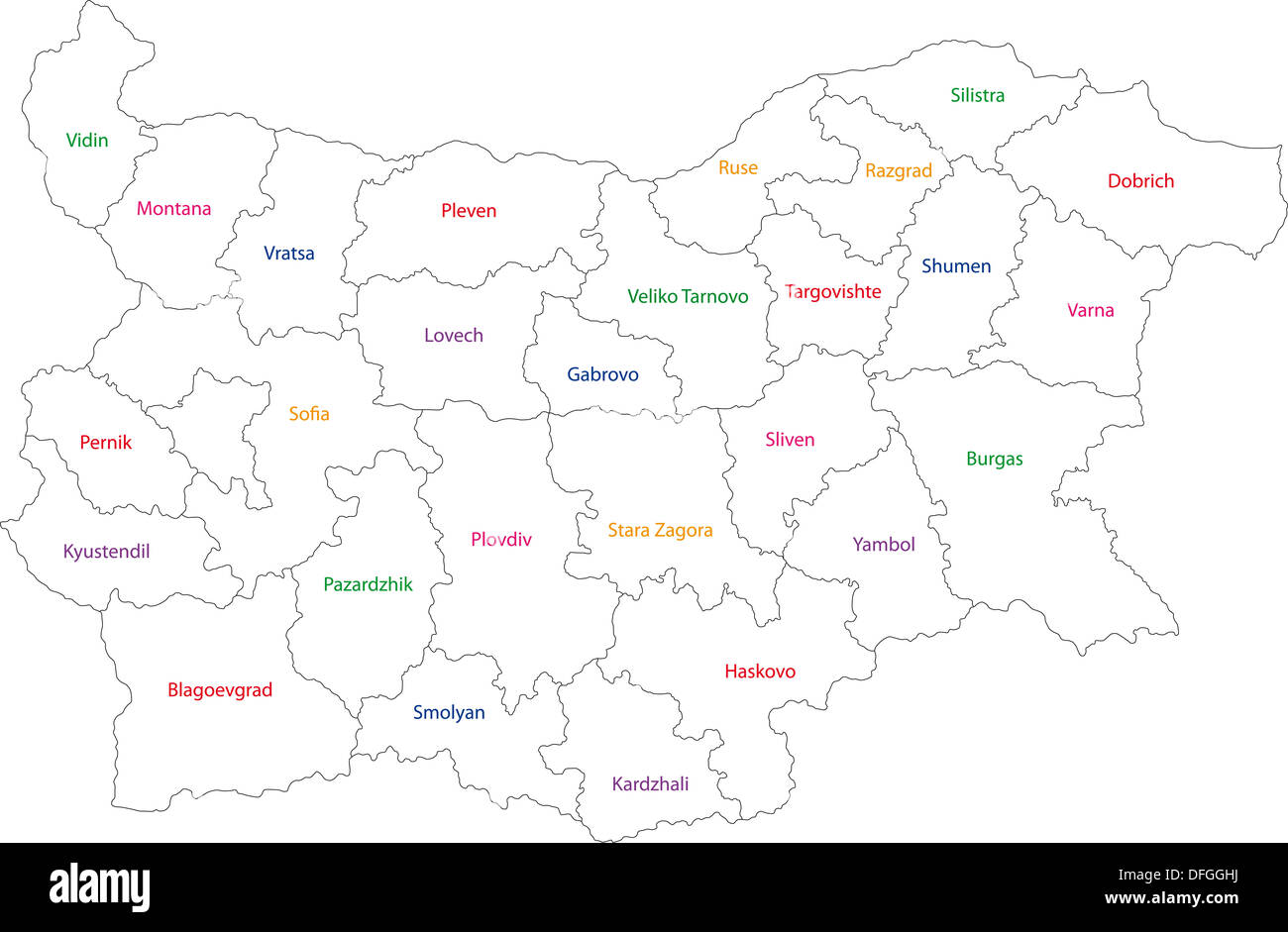 Sofia boundary Cut Out Stock Images & Pictures - Alamy