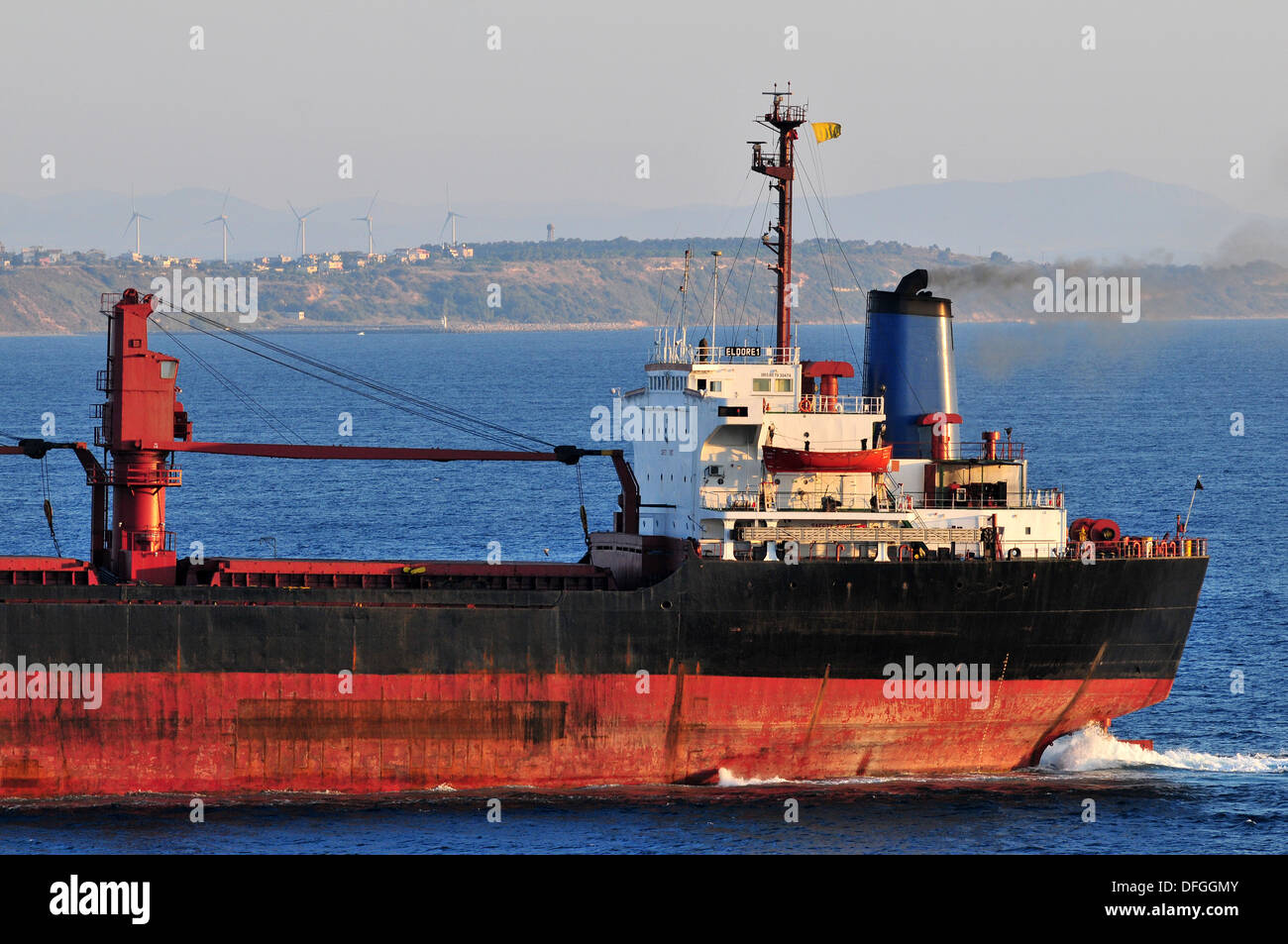 Bulk carrier stern hi-res stock photography and images - Alamy