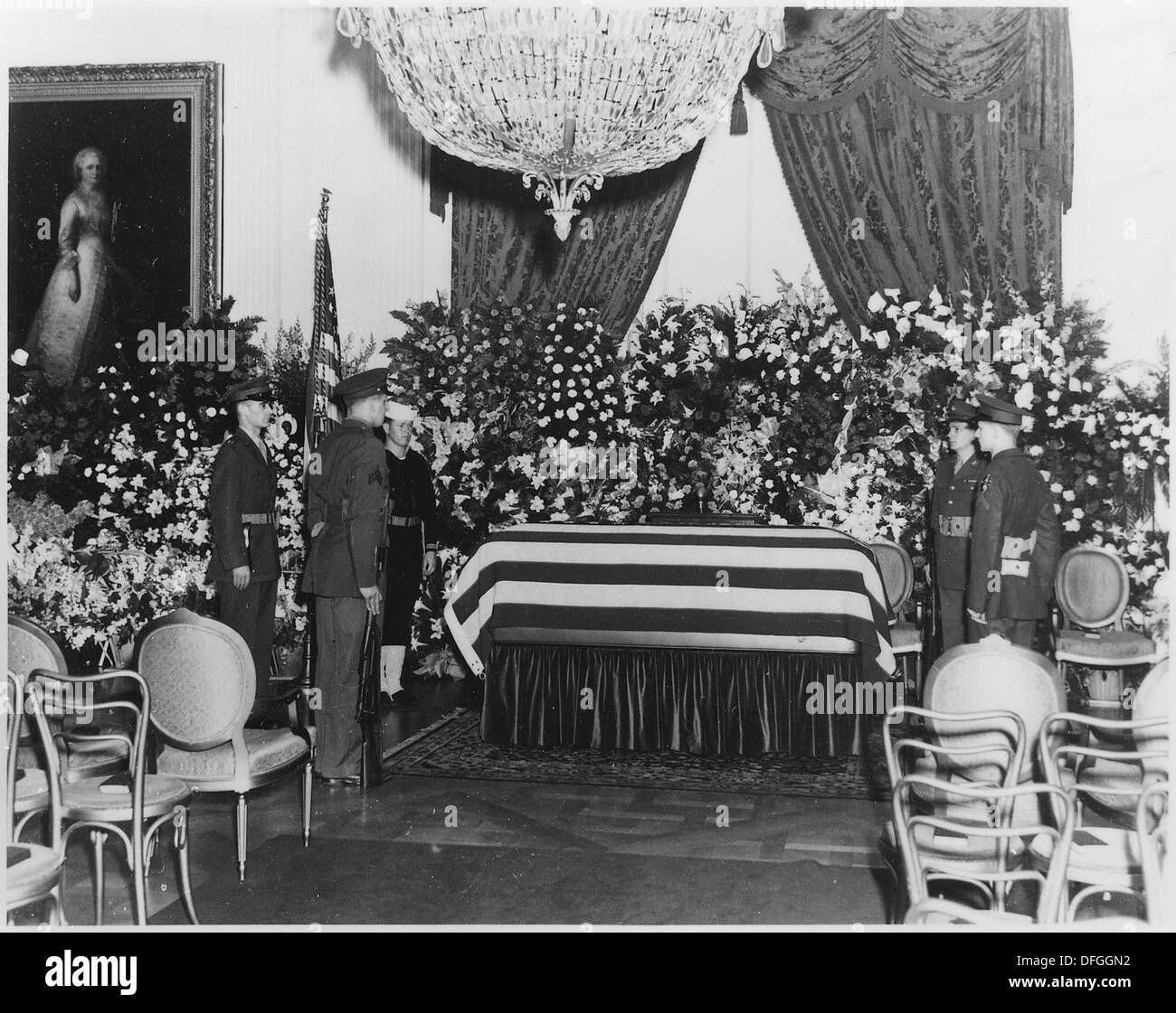 A photograph of Franklin D. Roosevelt taken in Washington, D.C ...