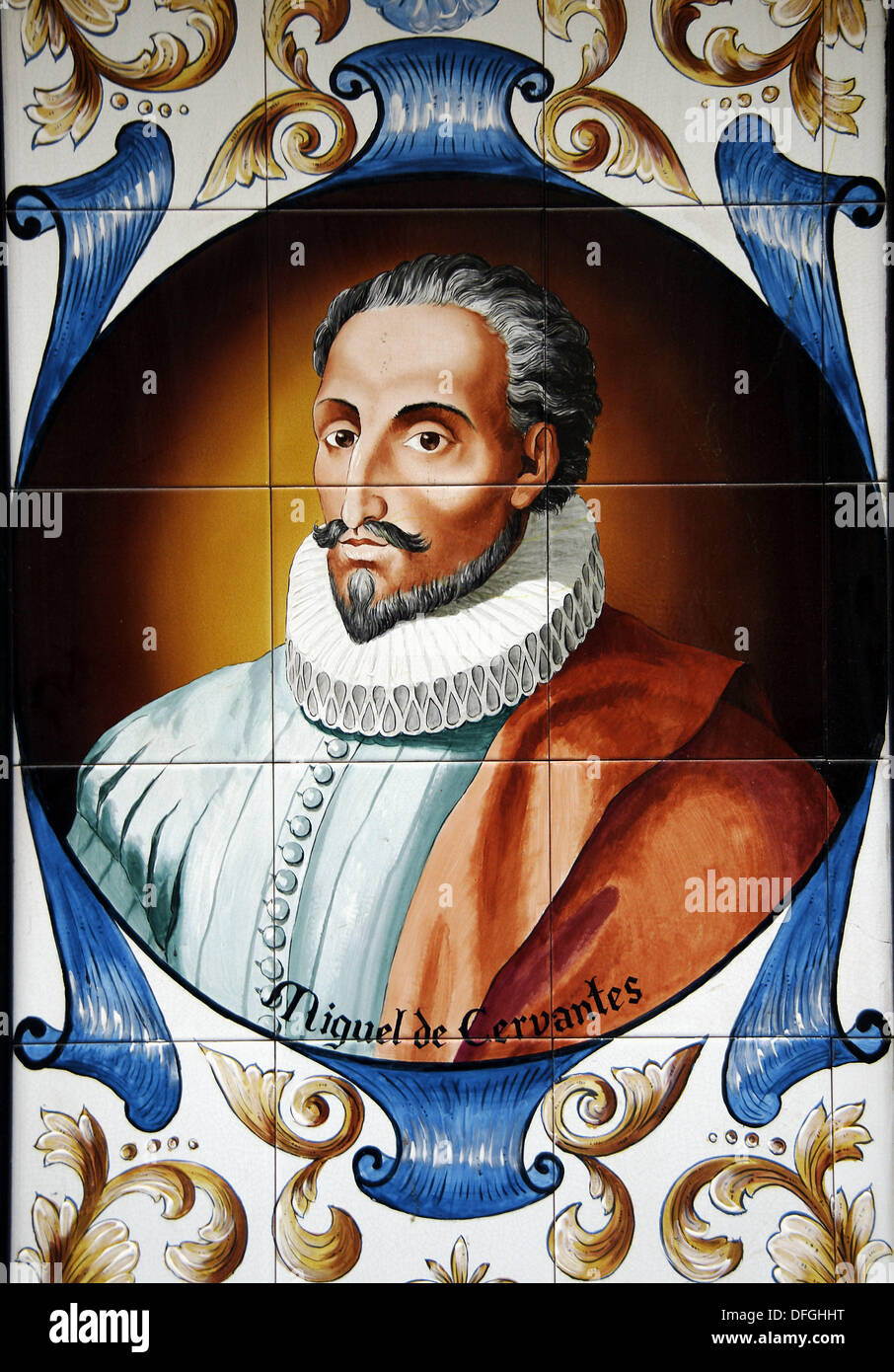 Portrait de miguel de cervantes hi-res stock photography and images - Alamy