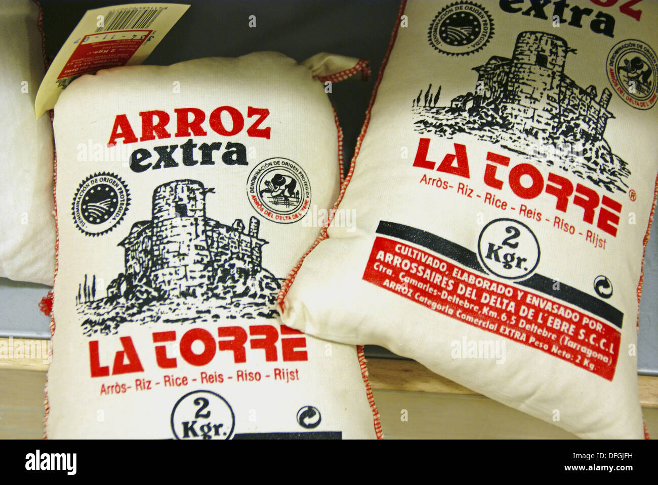 Rice packet from spain hi-res stock photography and images - Alamy