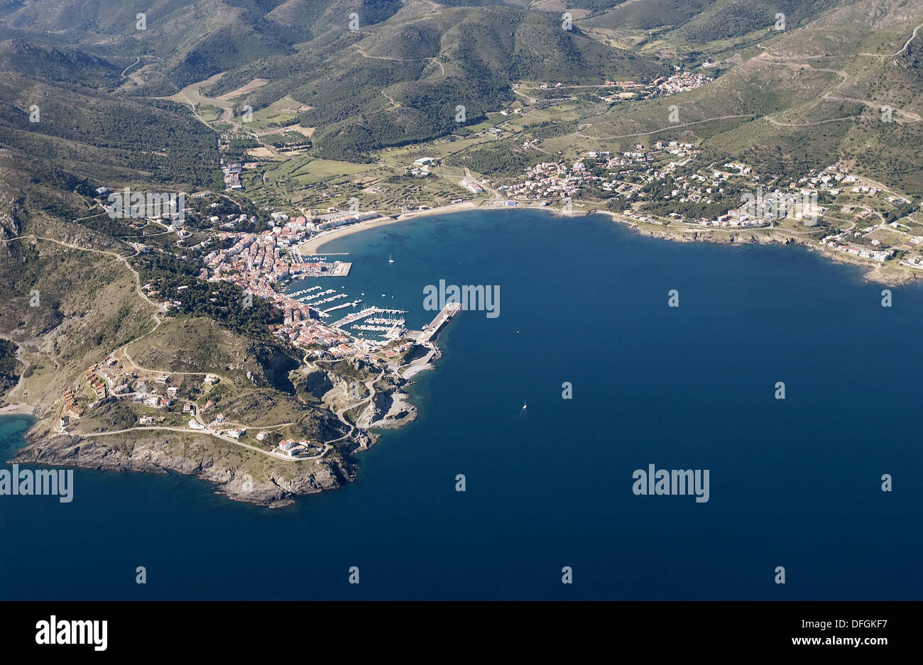 Port de la Selva. Girona. Catalunya, Spain Stock Photo - Alamy
