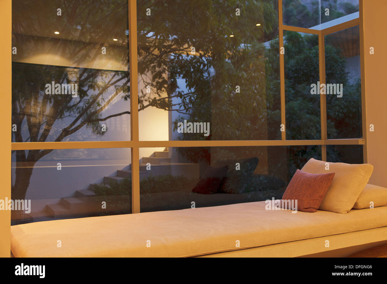 Tree overlooking window hi-res stock photography and images - Alamy