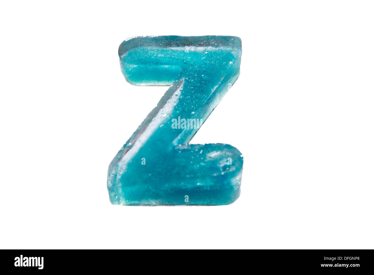 Blue letter z Cut Out Stock Images & Pictures - Alamy