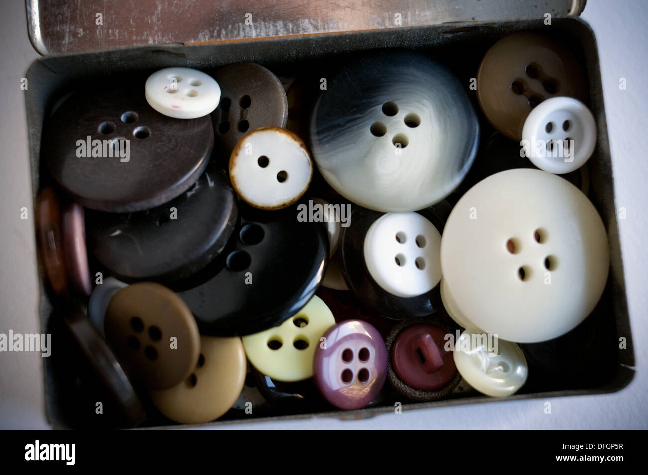 Small metal buttons hi-res stock photography and images - Alamy