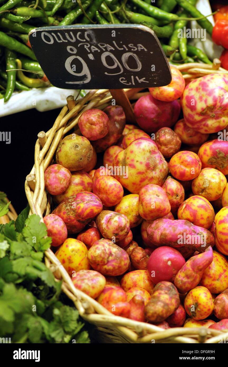 Ullucus High Resolution Stock Photography and Images - Alamy