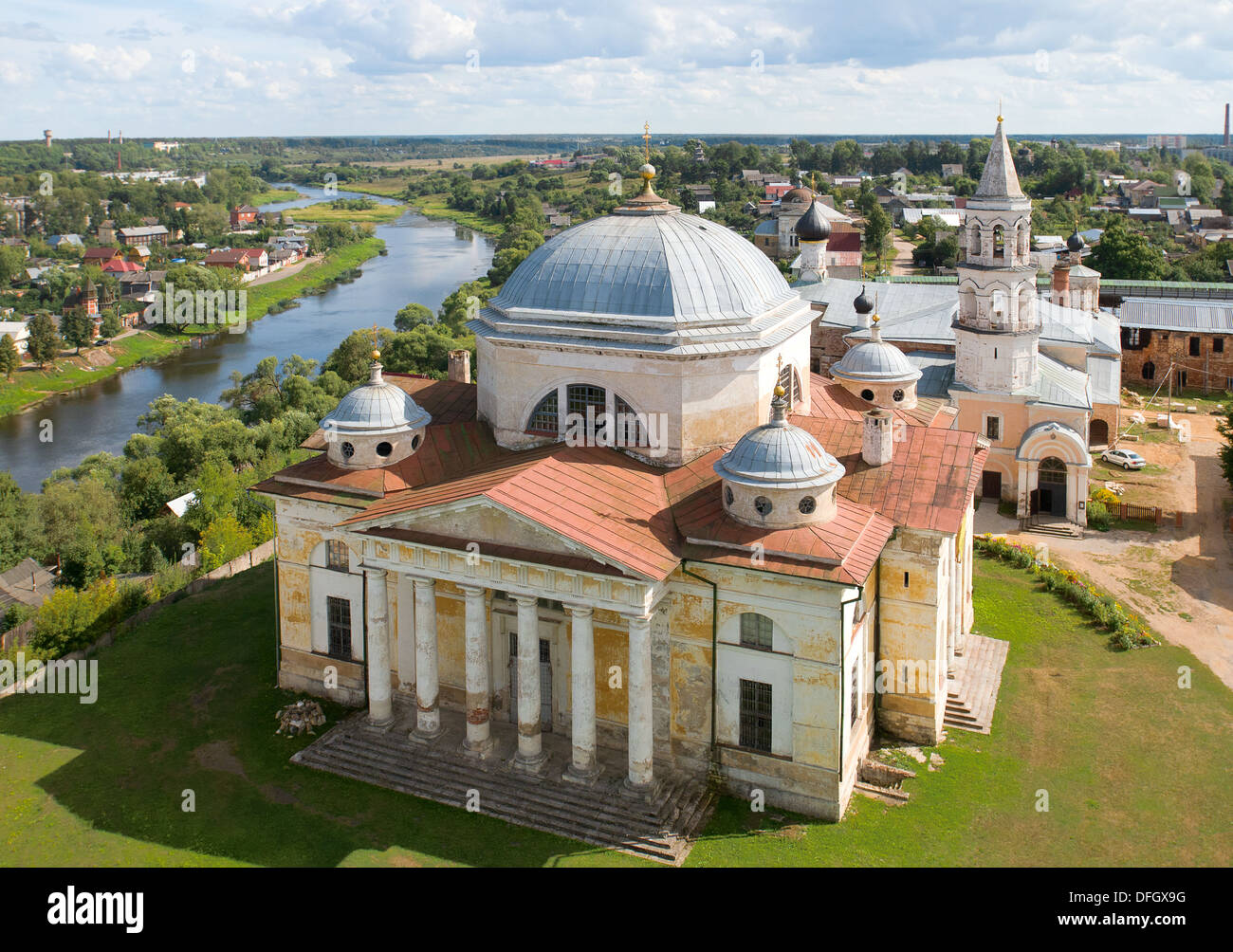 Torzhok. Tver region. Borisoglebsky monastery Stock Photo - Alamy