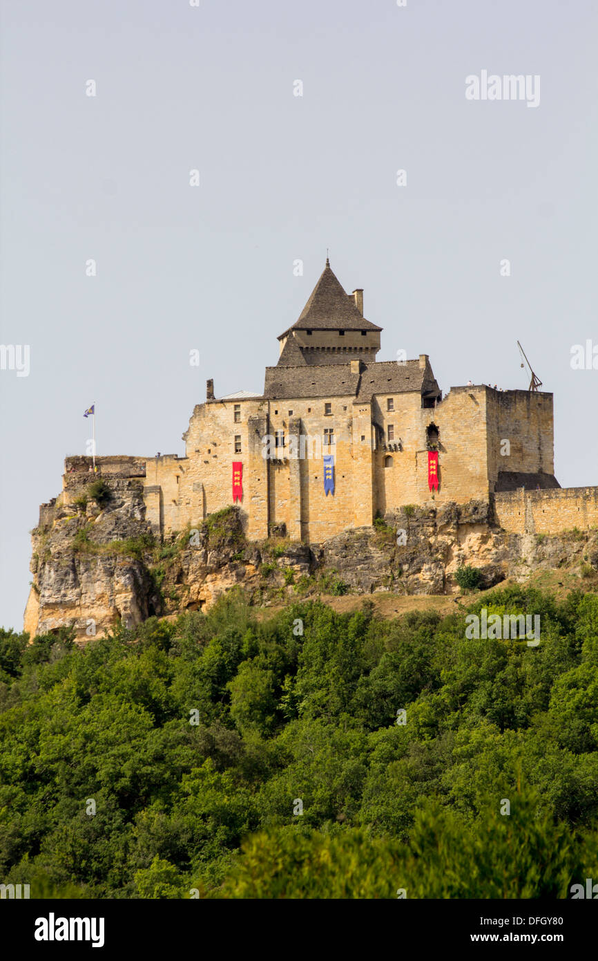 The Château de Castelnaud, officially listed as an Historic Site in ...