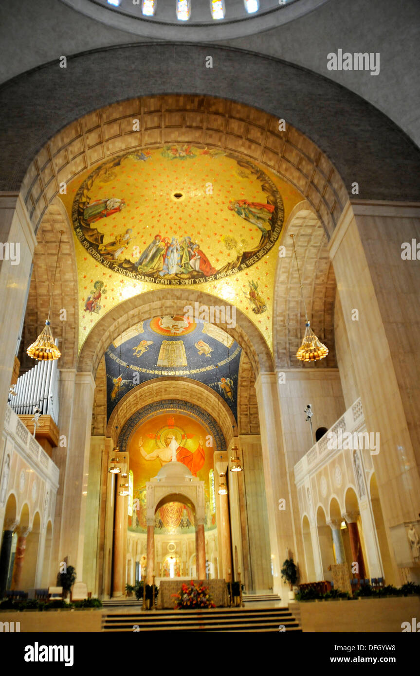 Chapel Inside Shrine Immaculate Conception High Resolution Stock ...