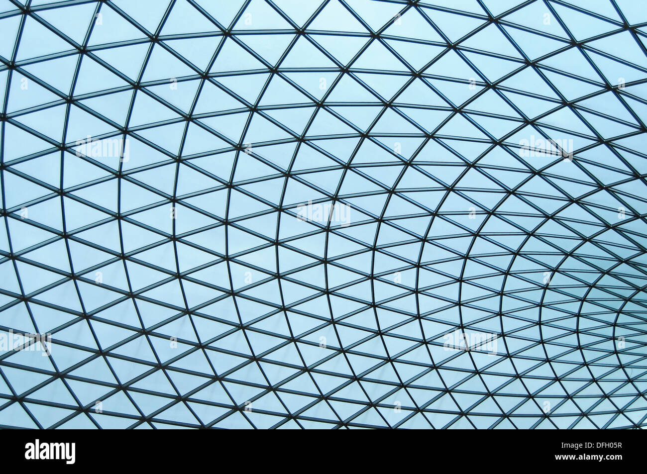 Roof of the Queen Elizabeth II Great Court, British Museum, London ...