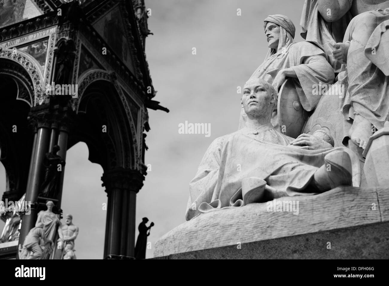 The Albert Memorial Stock Photo - Alamy