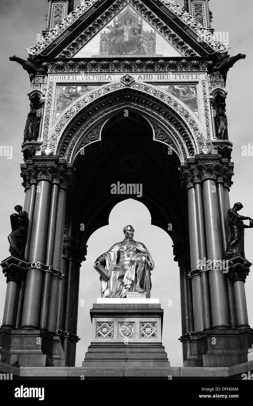The Albert Memorial Stock Photo - Alamy