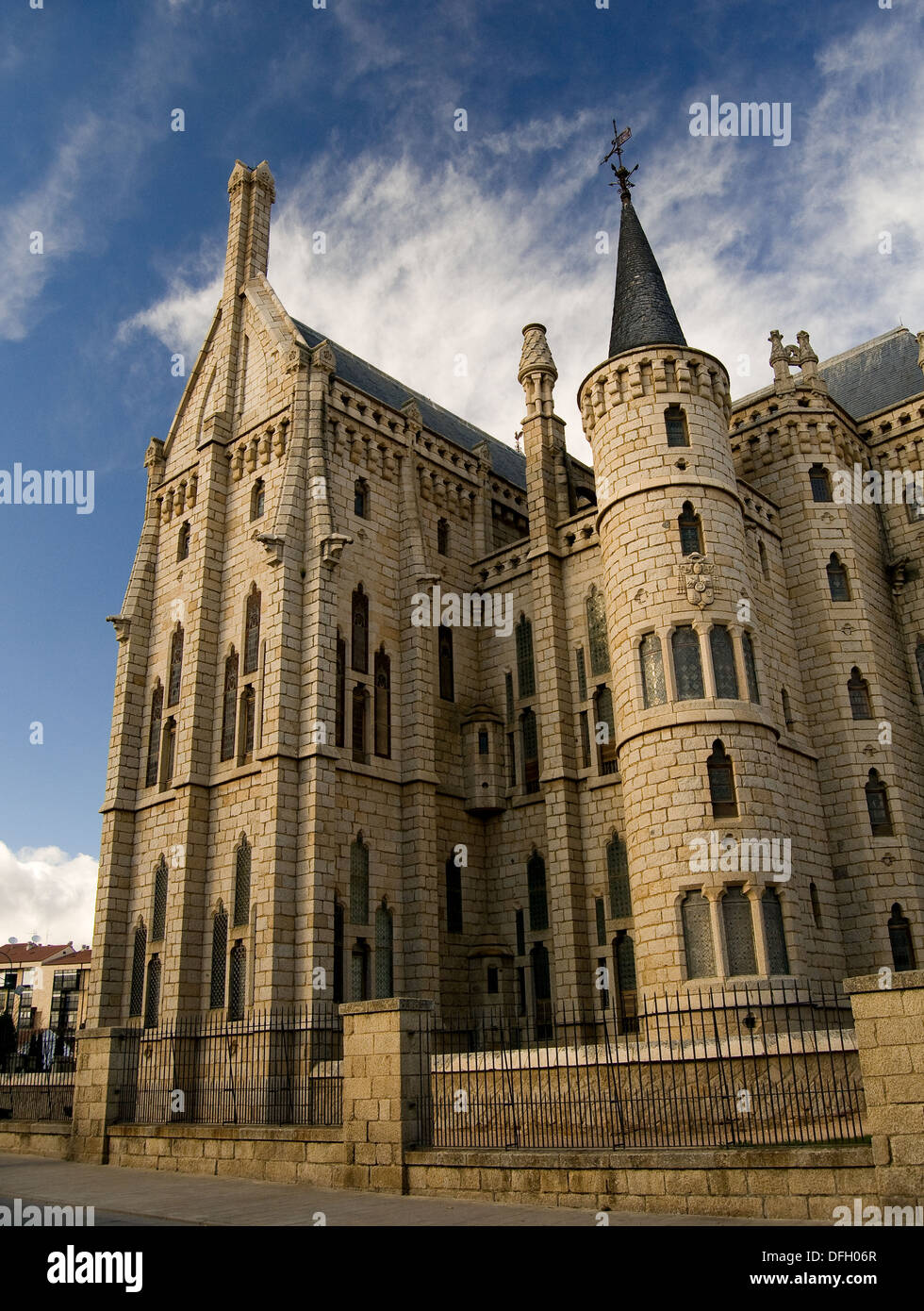 Gaudi episcopal palace of astorga hi-res stock photography and images ...