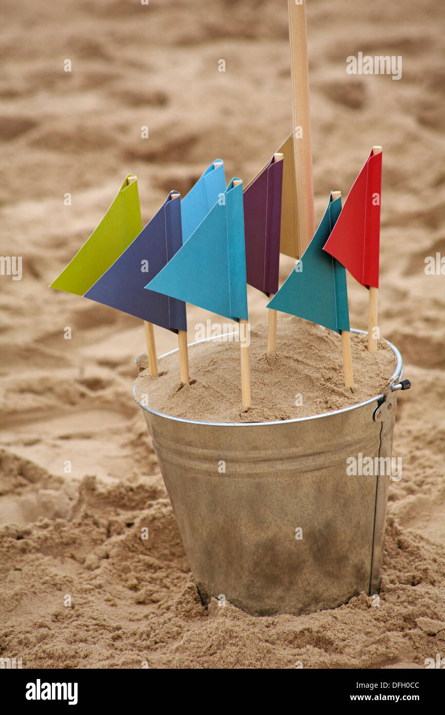 Bucket of flags hi-res stock photography and images - Alamy