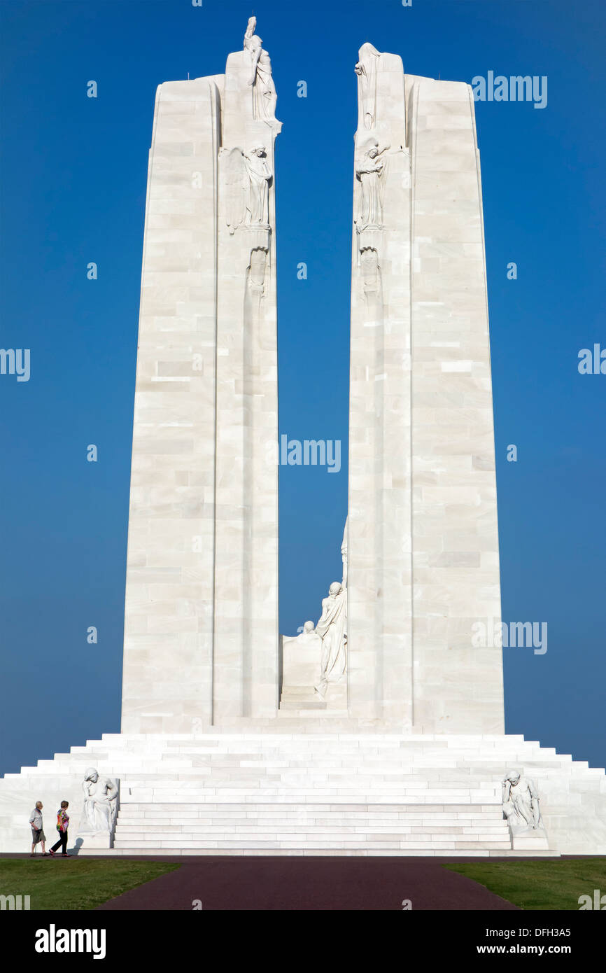 Canadian National Vimy Memorial, First World War One monument ...
