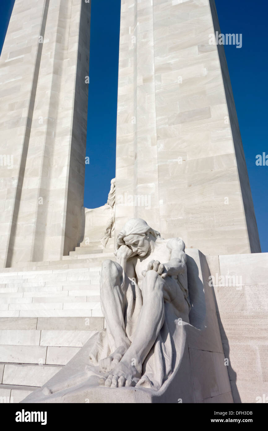 Canadian National Vimy Memorial, First World War One monument ...