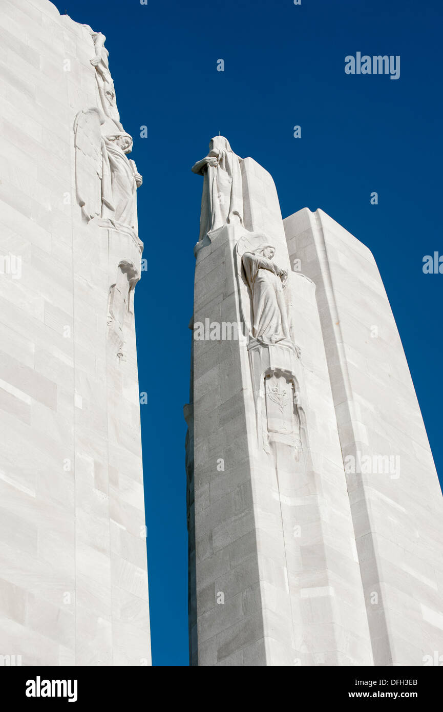 Canadian National Vimy Memorial, First World War One monument ...