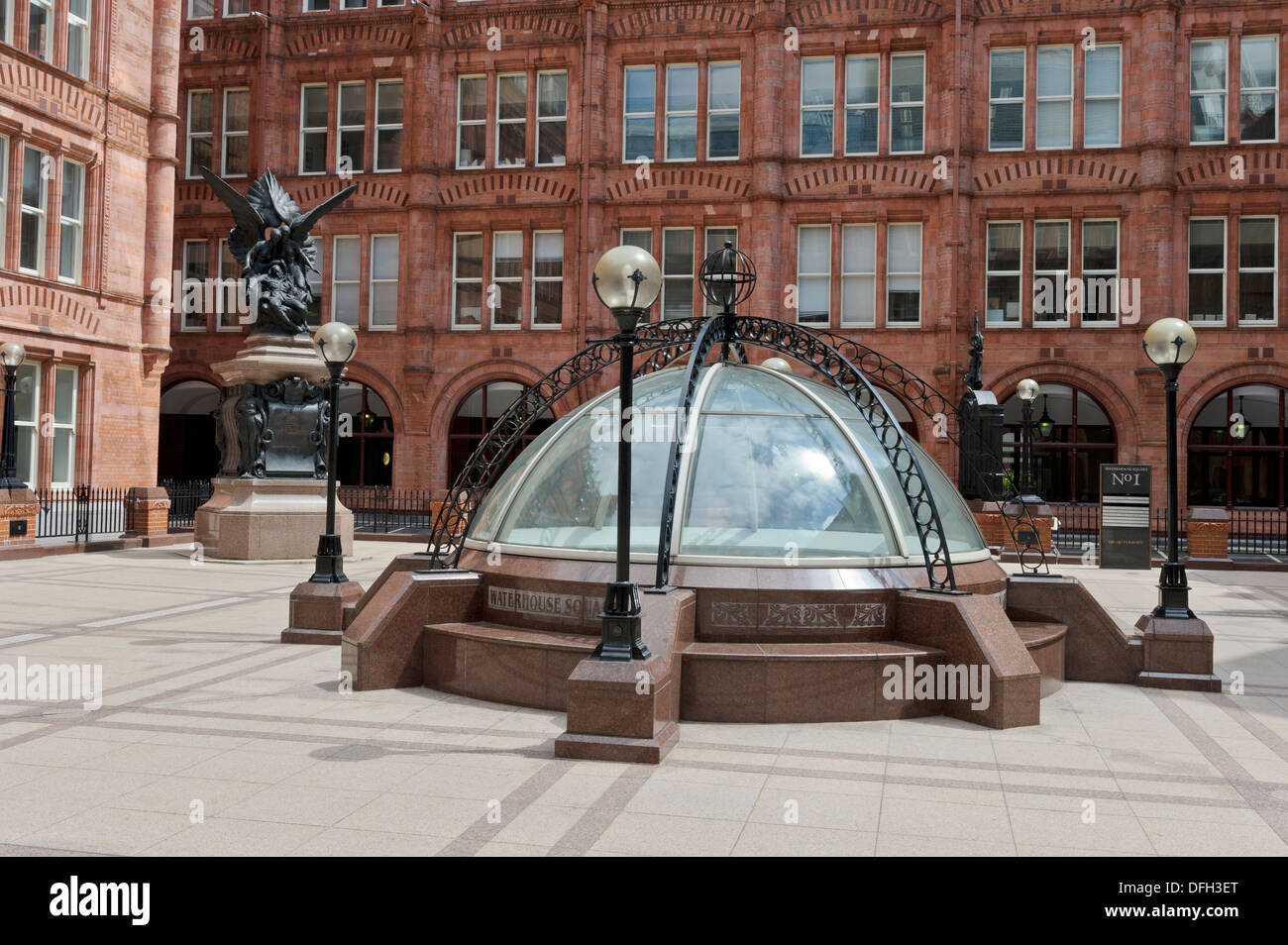 Waterhouse Square within Prudential building, London, England, United ...