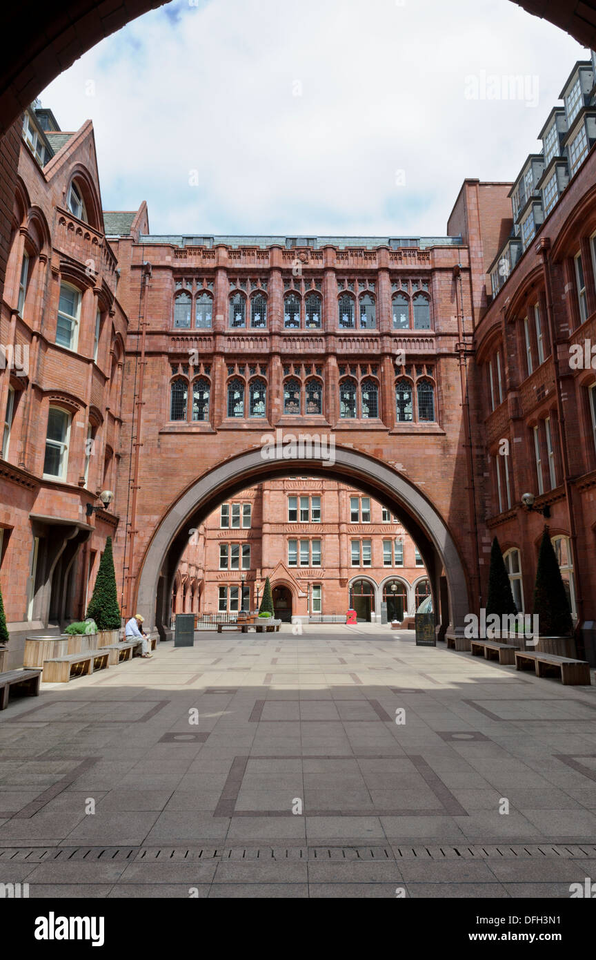 Waterhouse Square within Prudential building, London, England, United ...