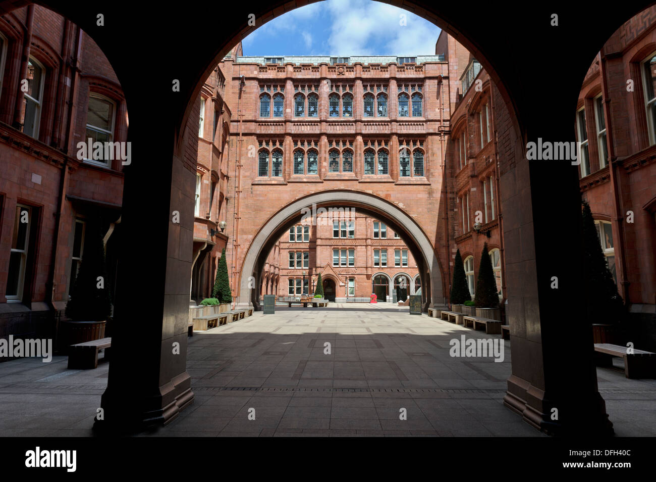 Waterhouse Square within Prudential building, London, England, United ...