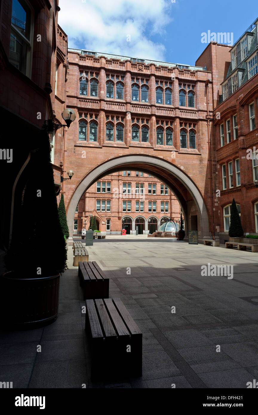 Waterhouse Square within Prudential building, London, England, United ...