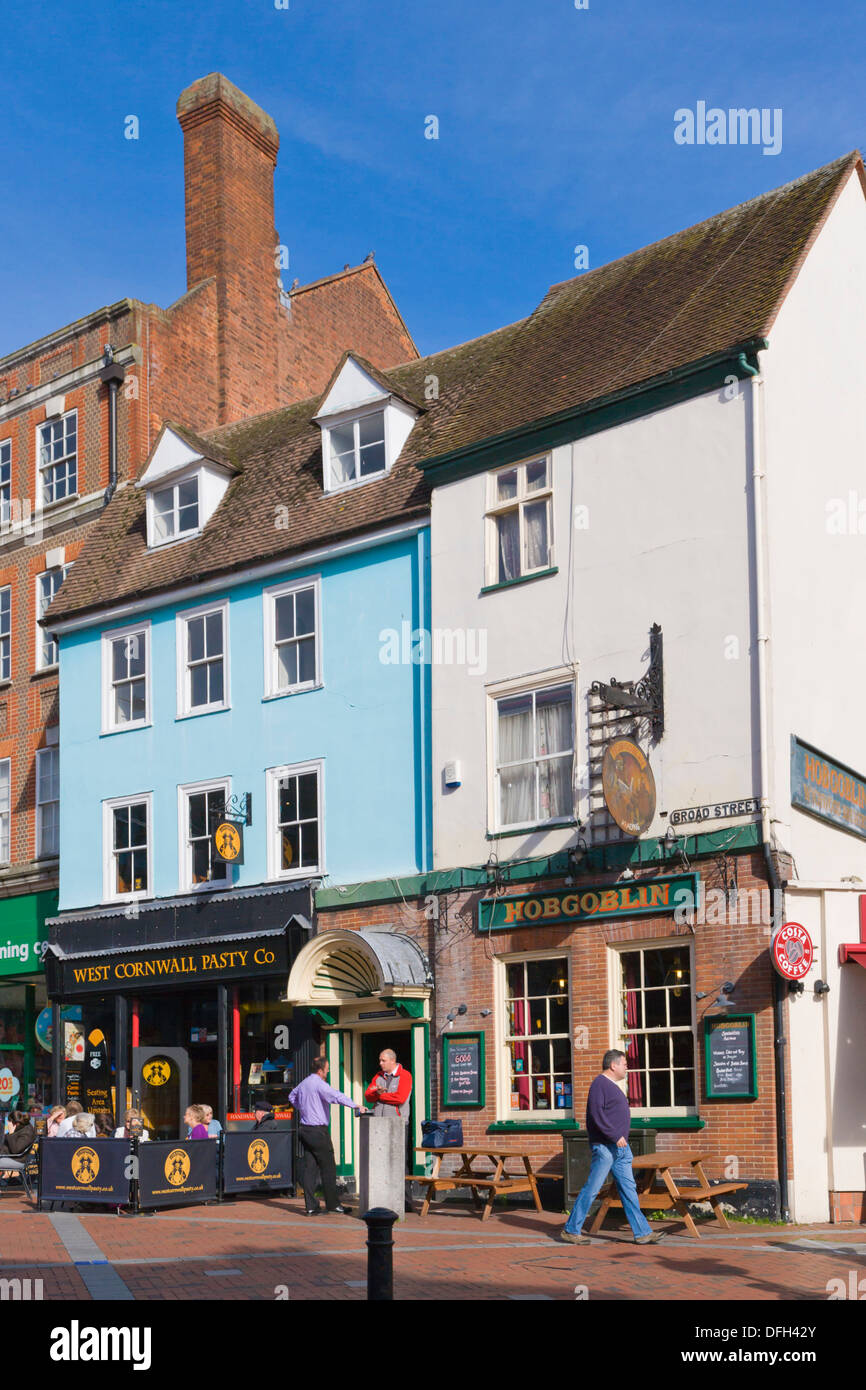 Broad Street, Reading, Berkshire, England, UK Stock Photo - Alamy