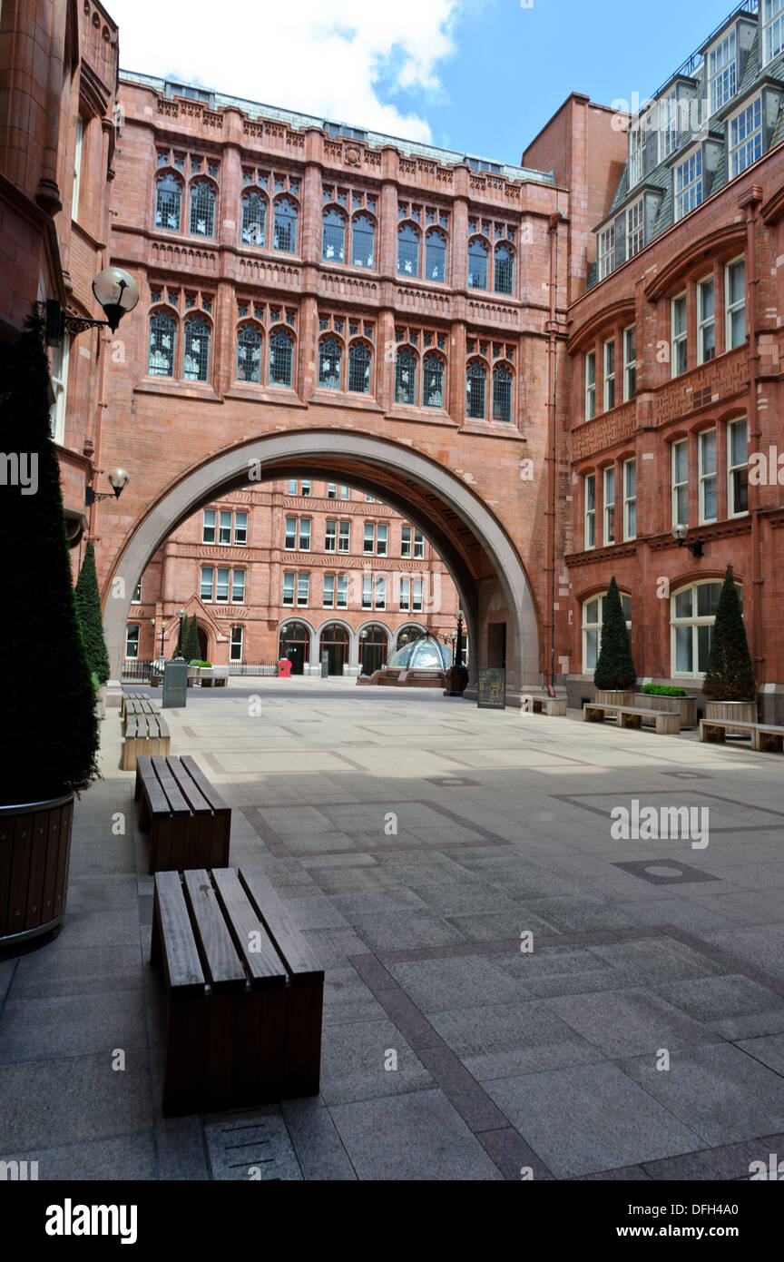 Waterhouse Square within Prudential building, London, England, United ...