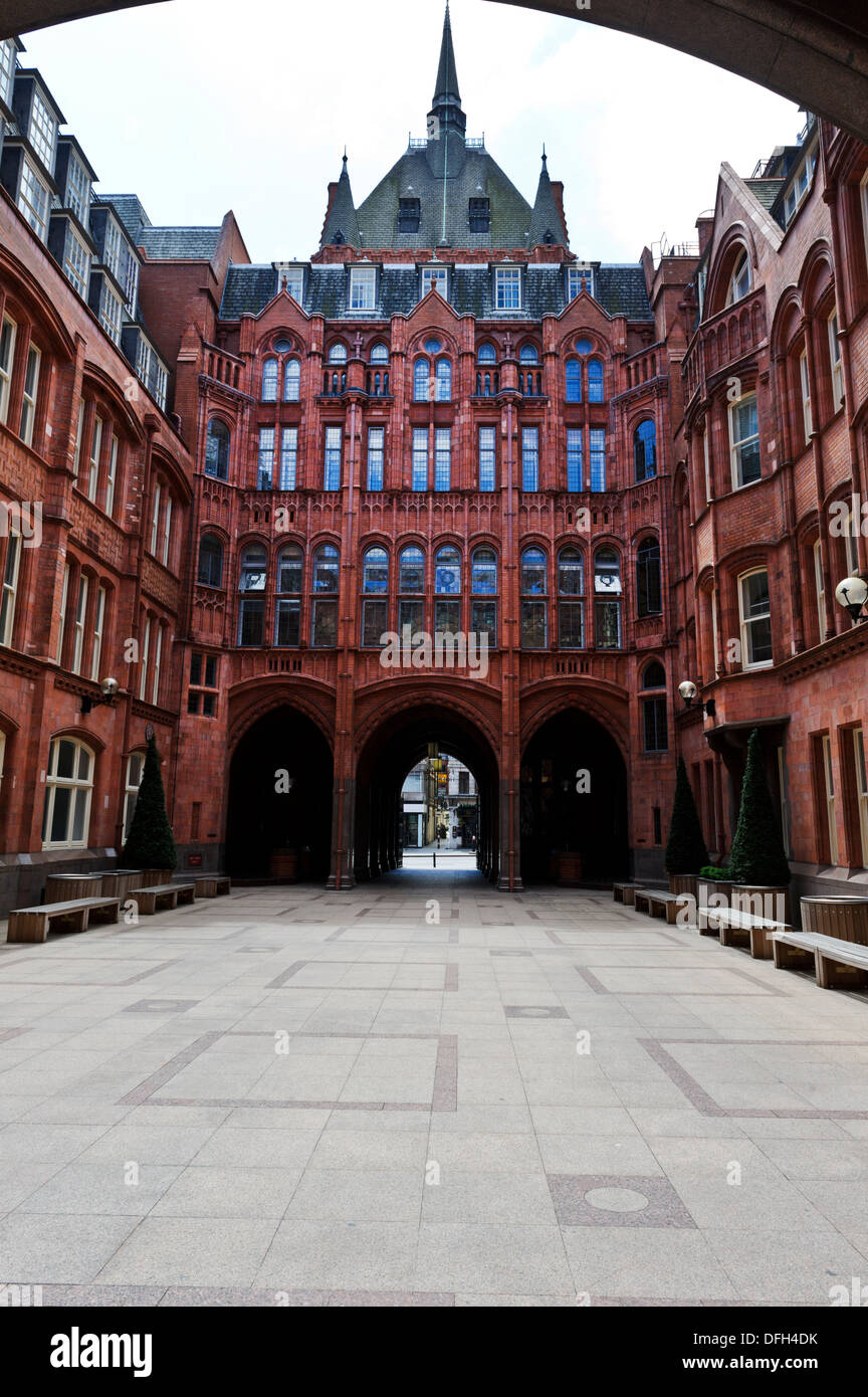 Waterhouse Court within Prudential building, London, England, United ...