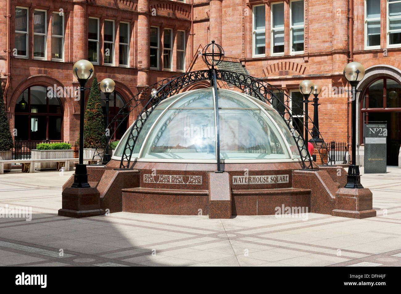 Waterhouse Court within Prudential building, London, England, United ...