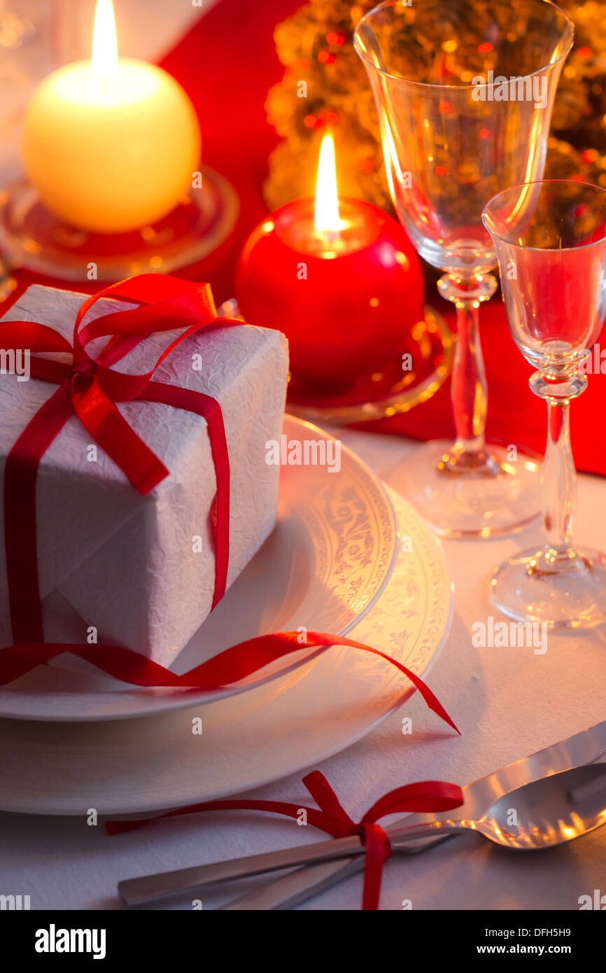 Enjoy your Christmas dinner Stock Photo - Alamy