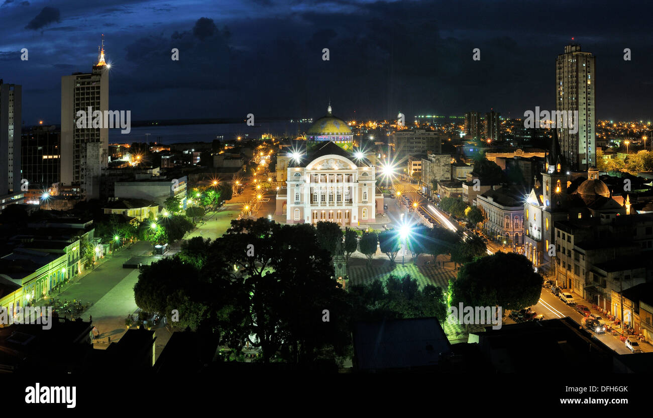 The Amazon Theatre ( Teatro Amazonas ), an opera house located in the ...