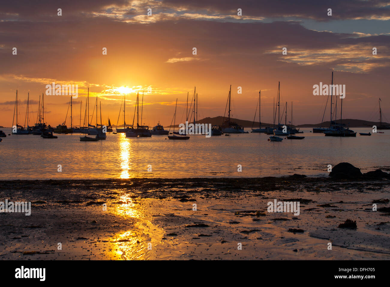 Scilly Sunset High Resolution Stock Photography and Images - Alamy