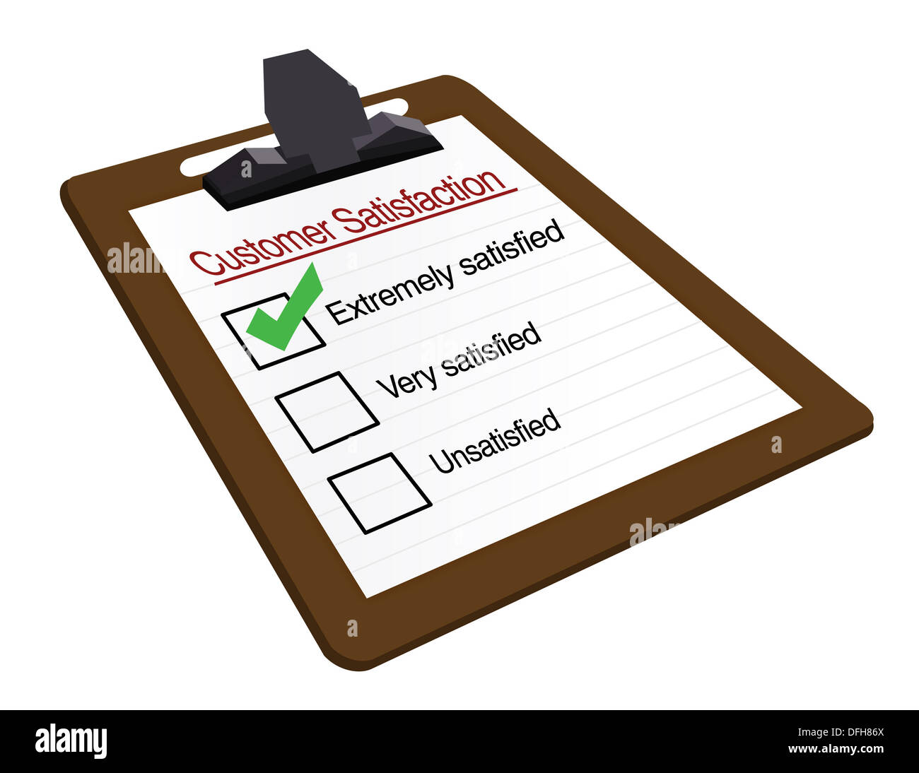 Customer Satisfaction Survey Clipart