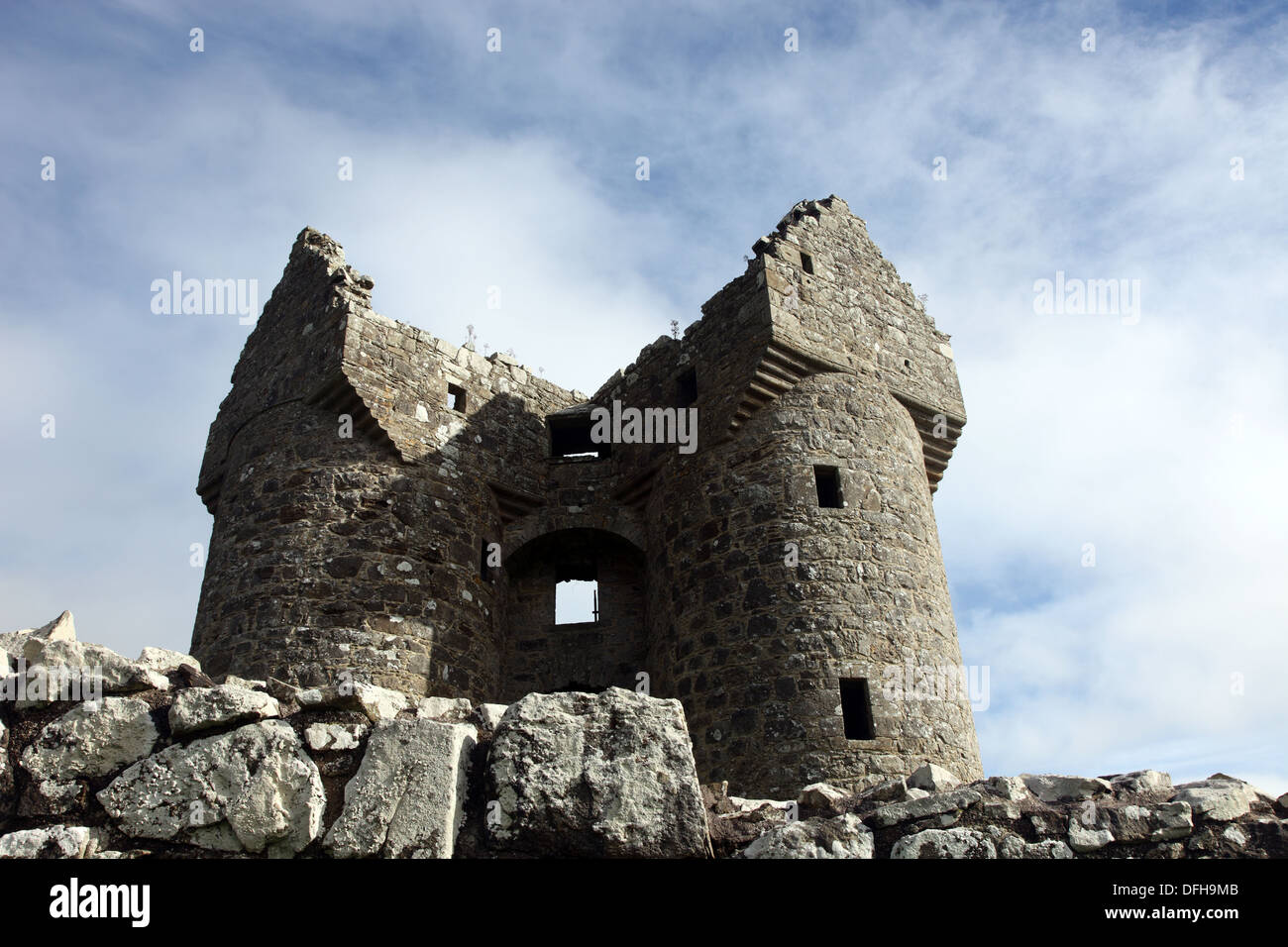 Monea Castle Northern Ireland Stock Photo - Alamy