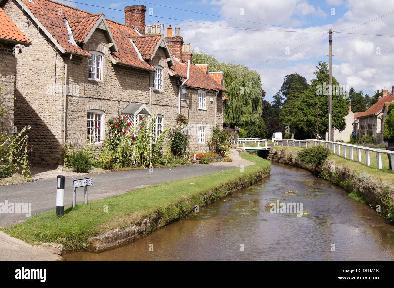 Hovingham village hi-res stock photography and images - Alamy