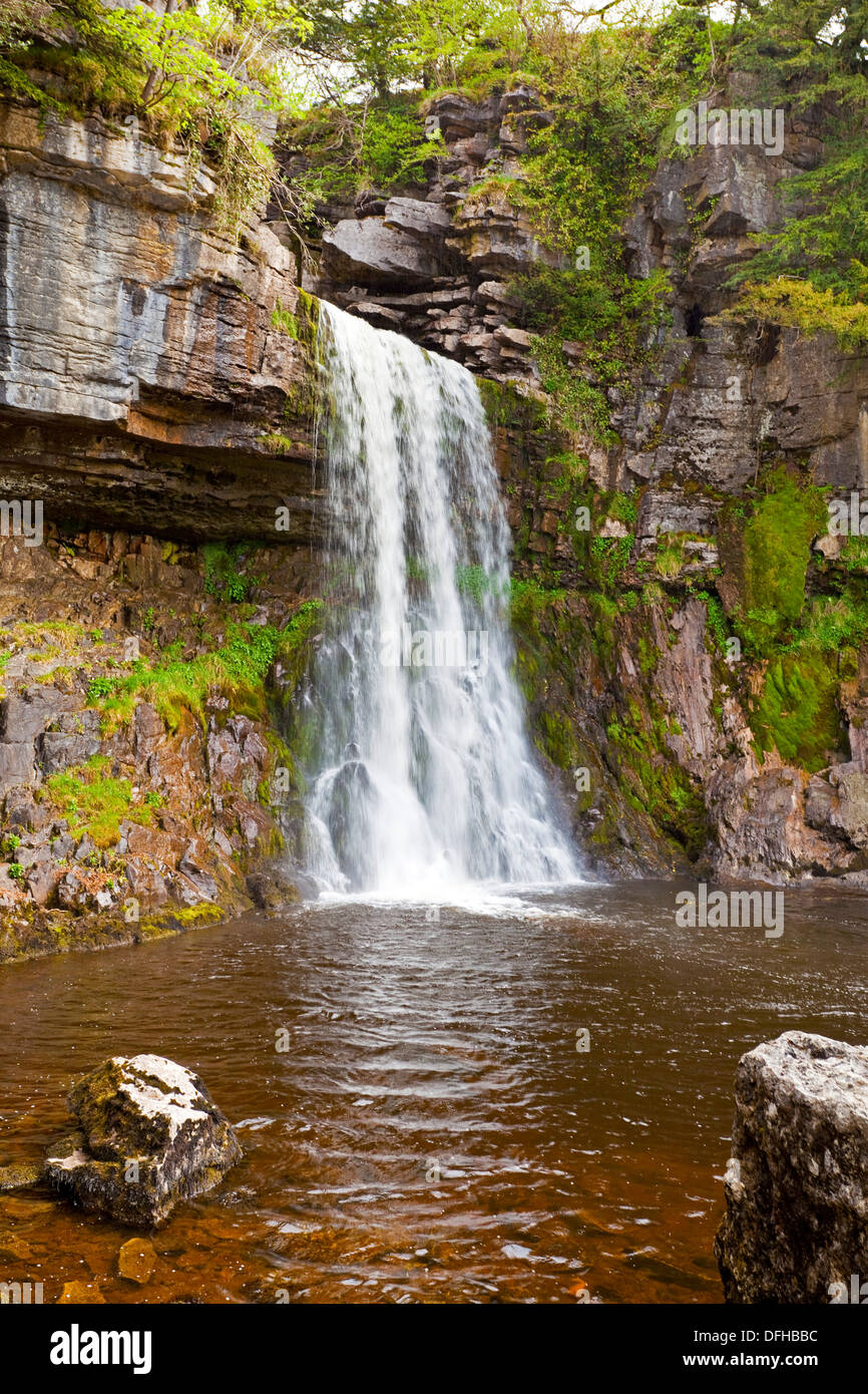 Ingleton Falls North Yorkshire UK Stock Photo - Alamy