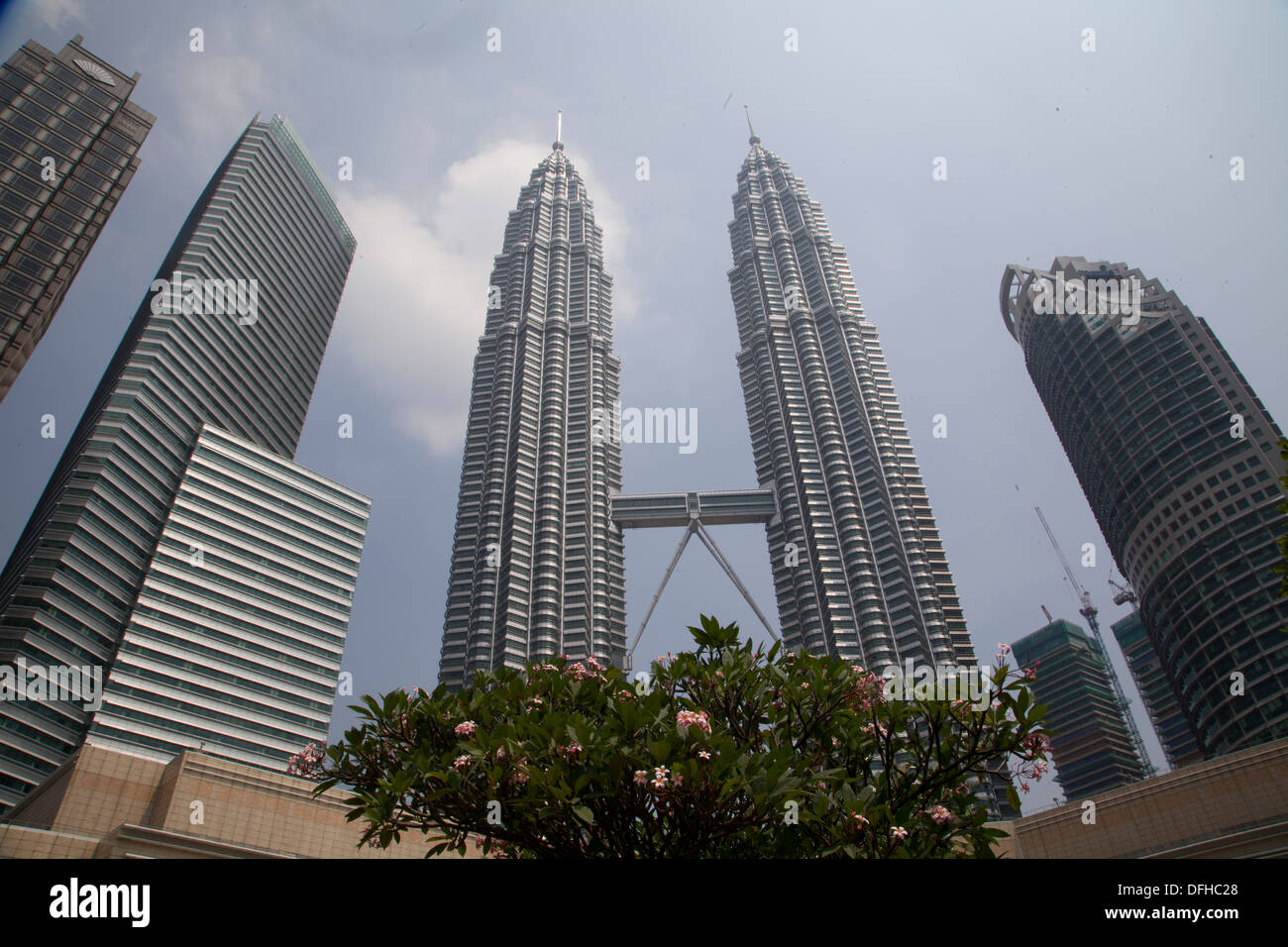 Petronas Twin Towers in Kuala Lumpur Stock Photo - Alamy