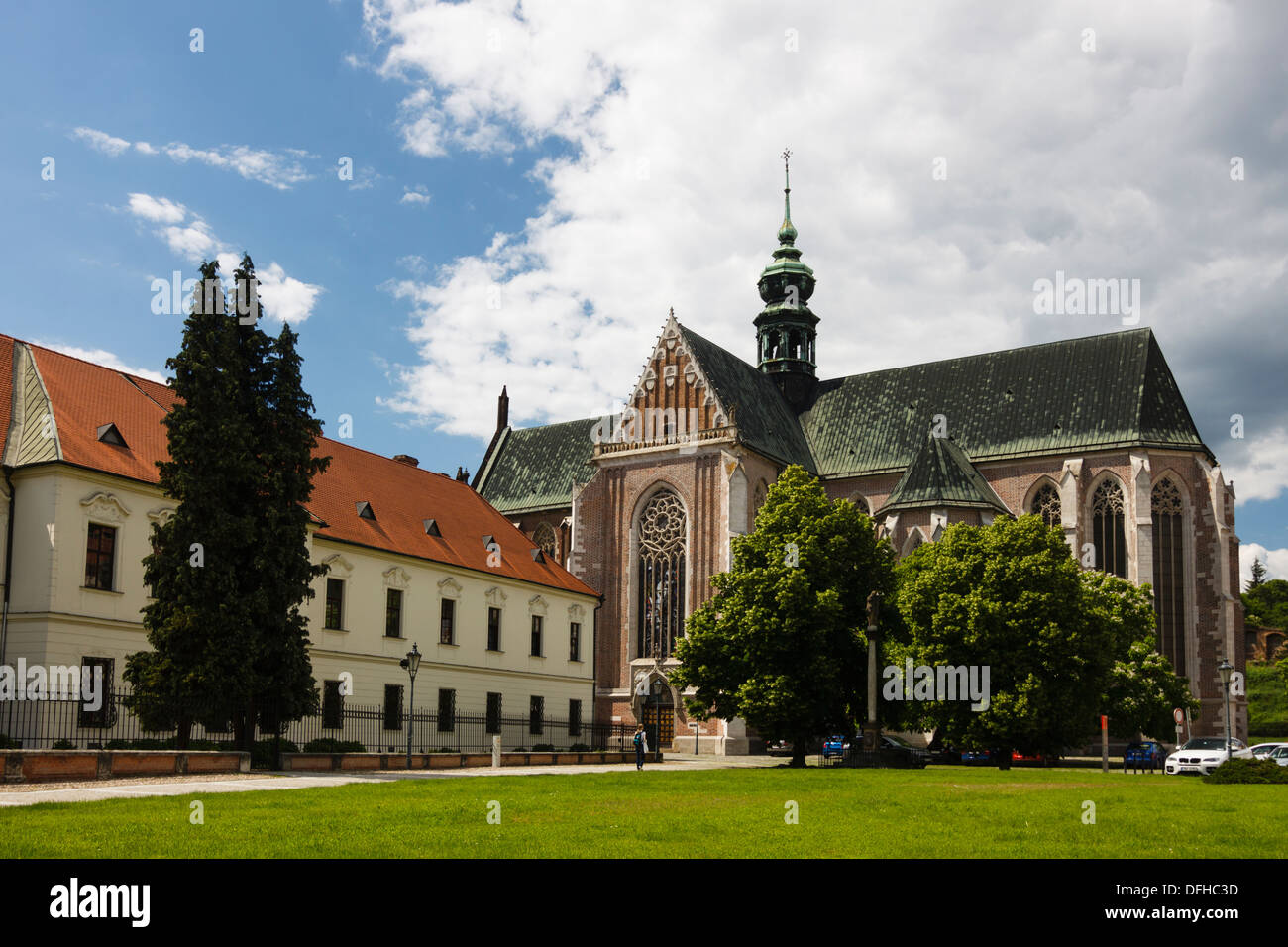 Abbey of st Thomas, Brno, Moravia, Czech Republic Stock Photo - Alamy