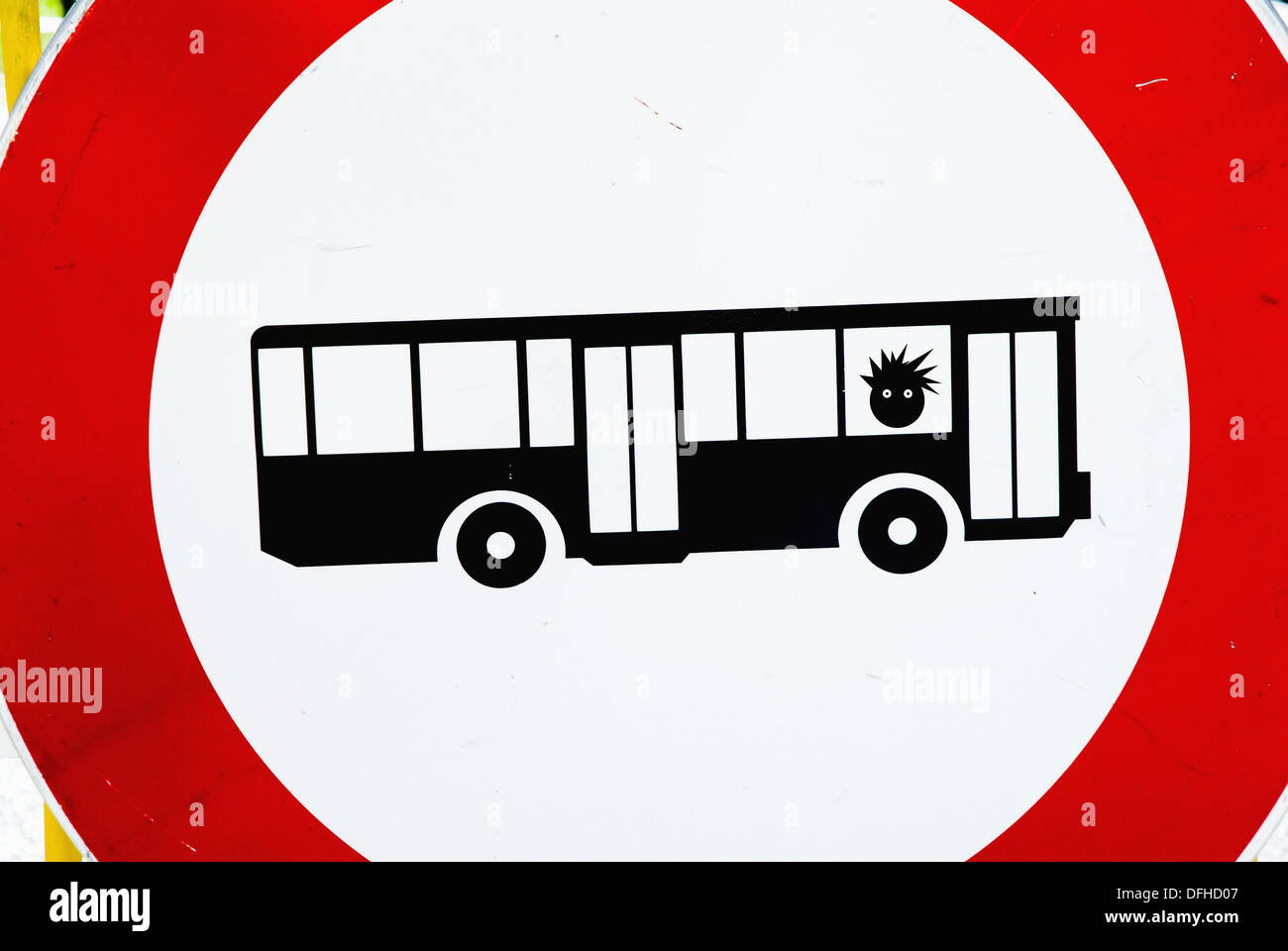 Rude road sign hi-res stock photography and images - Alamy