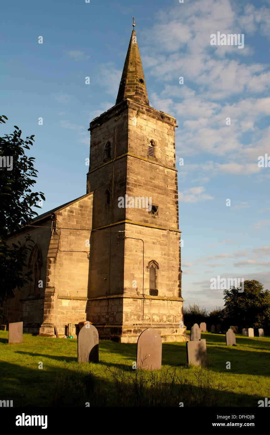 All Saints Church, Ratcliffe Culey, Leicestershire, England, UK Stock ...