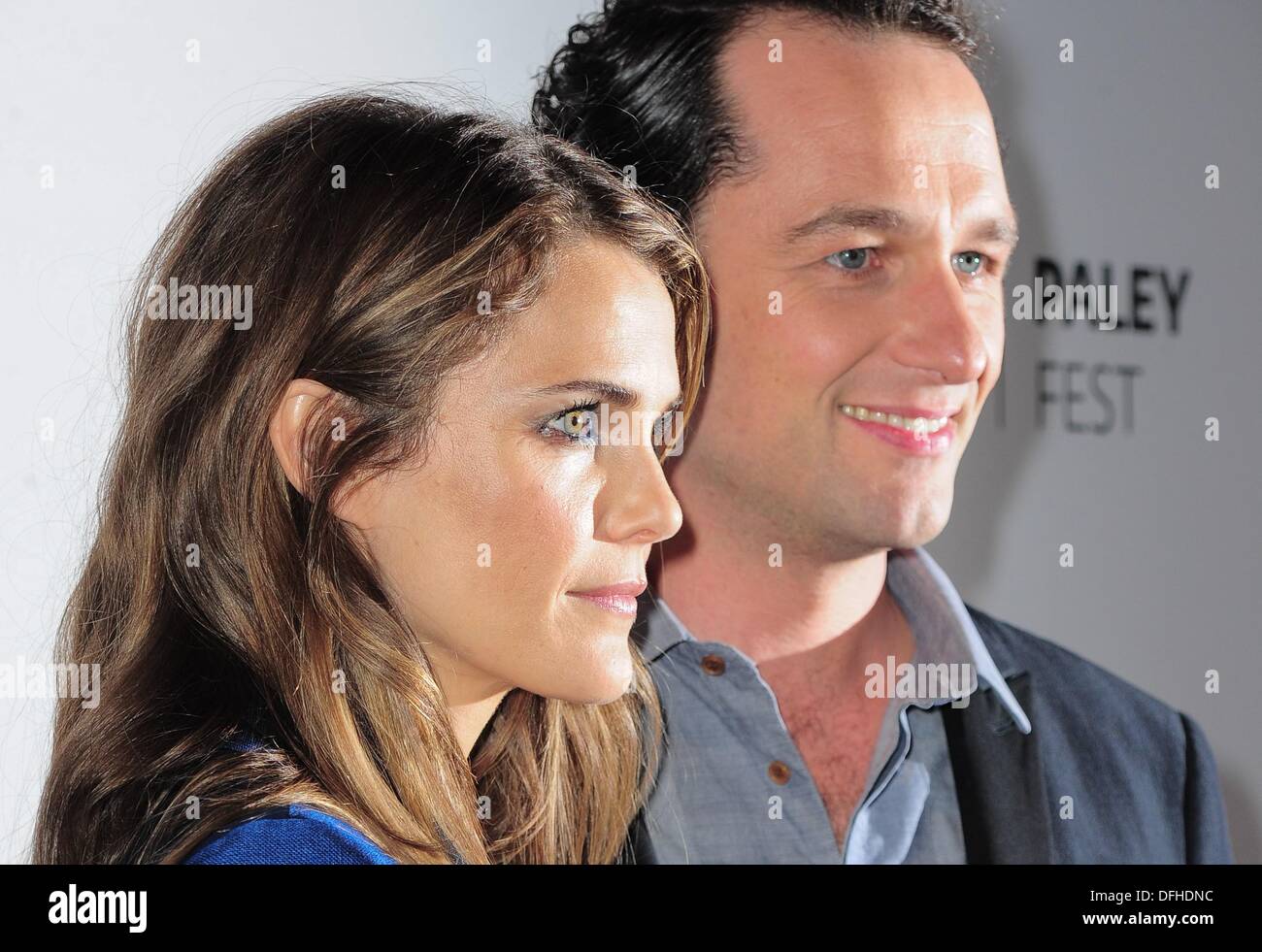 New York, NY, USA. 4th Oct, 2013. Keri Russell, Matthew Rhys at ...